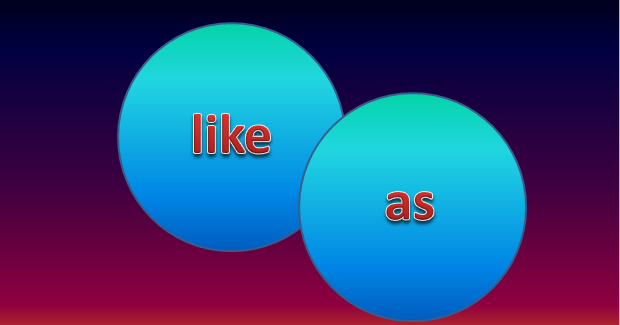 English teacher's notes: Like or as?