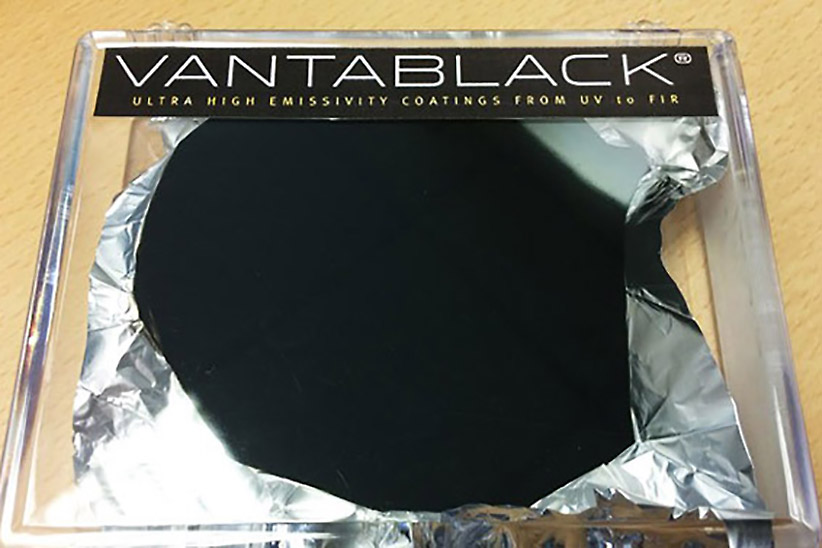 Vantablack : The darkest pigment in existence becomes more darker