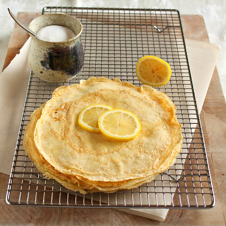 Vanilla Clouds and Lemon Drops: Classic Crepes