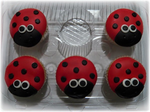Ladybug Cupcakes | Mari's Cakes (English)