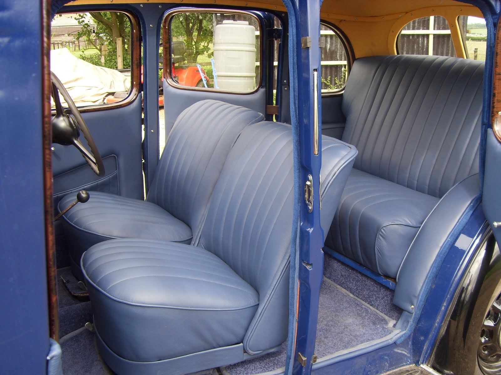Michael Smith Upholstery: 1939 Austin Ten Cambridge Saloon.