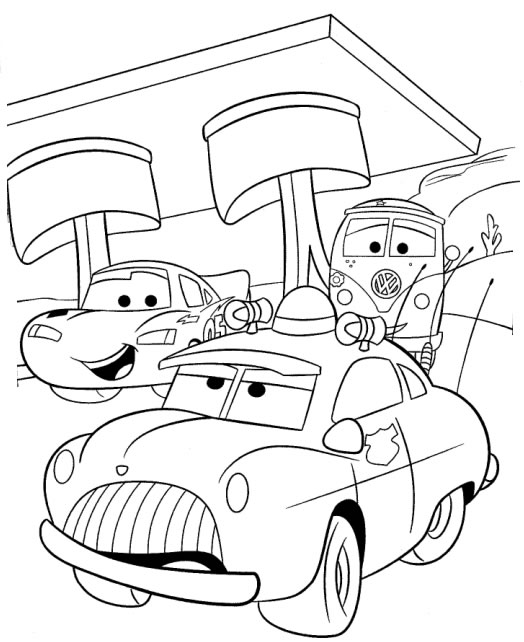 Carros para colorir e pintar | desenhos para pintar e imprimir