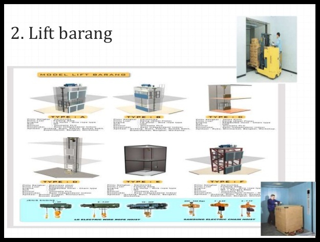 Lift Barang - LIFT FUJI HD INDONESIA