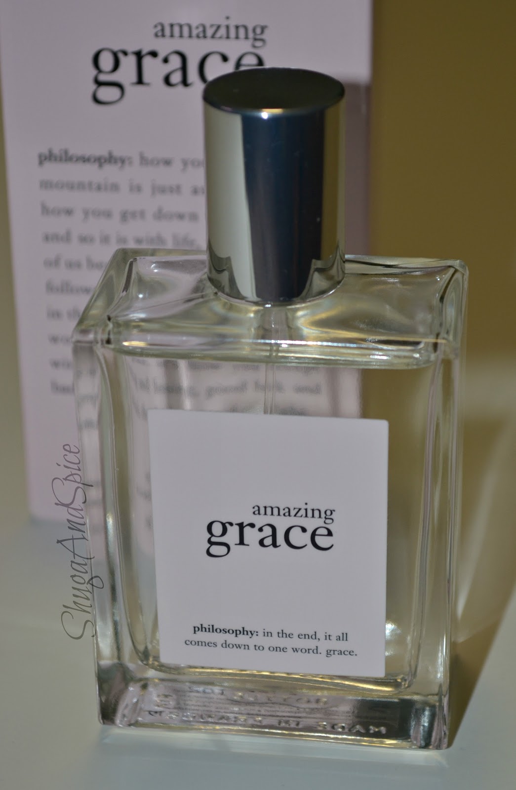 Shuga and Spice: Philosophy Amazing Grace Spray Fragrance