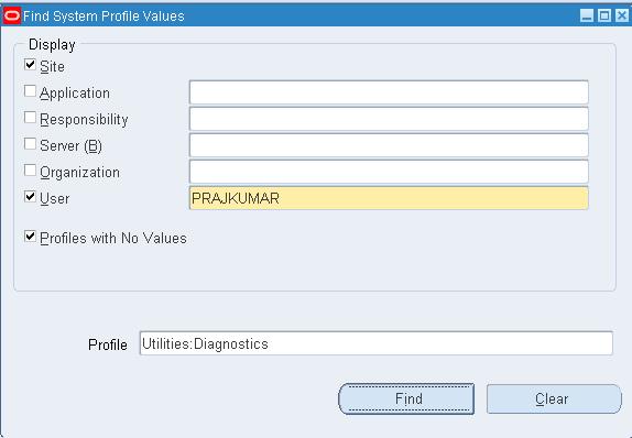 oracle-metalink: Enable Diagnostics in Oracle apps