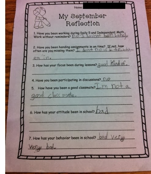 An Apple For The Teacher: What Do You Want Your Teacher To Notice ...