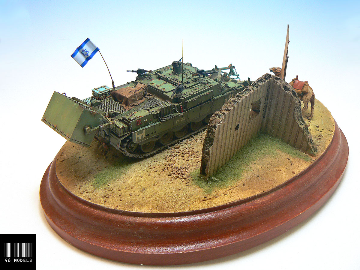 46 MODELS by Tomasz Bajer : 1/72 IDF PUMA "CARPET"