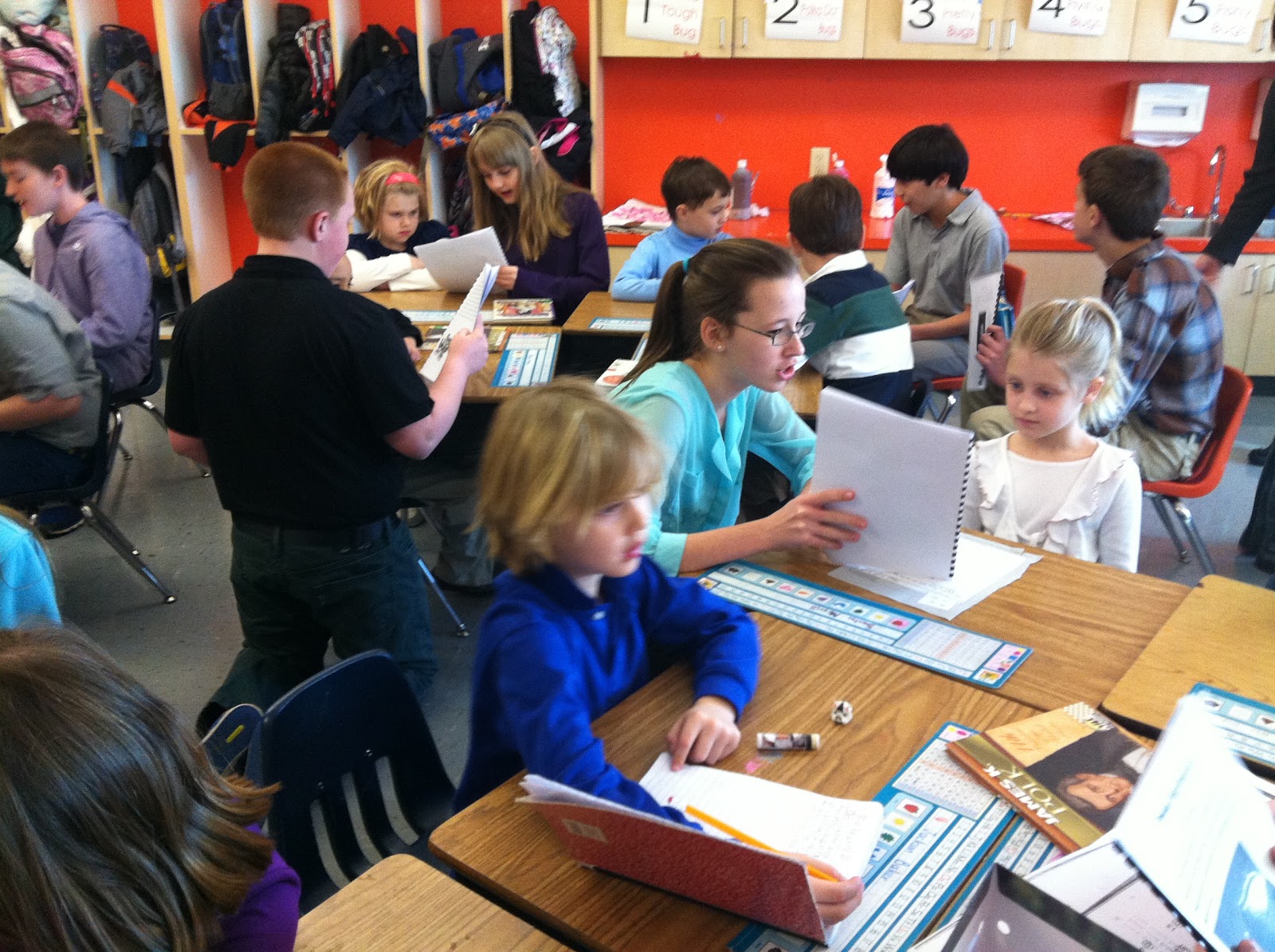 Mrs. Hannah's First Grade Class: Mrs. Plank's 6th Grade English Class