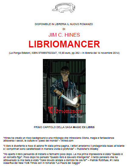 Il Blog di Pupottina: Saga Magic Ex Libris: Libriomancer