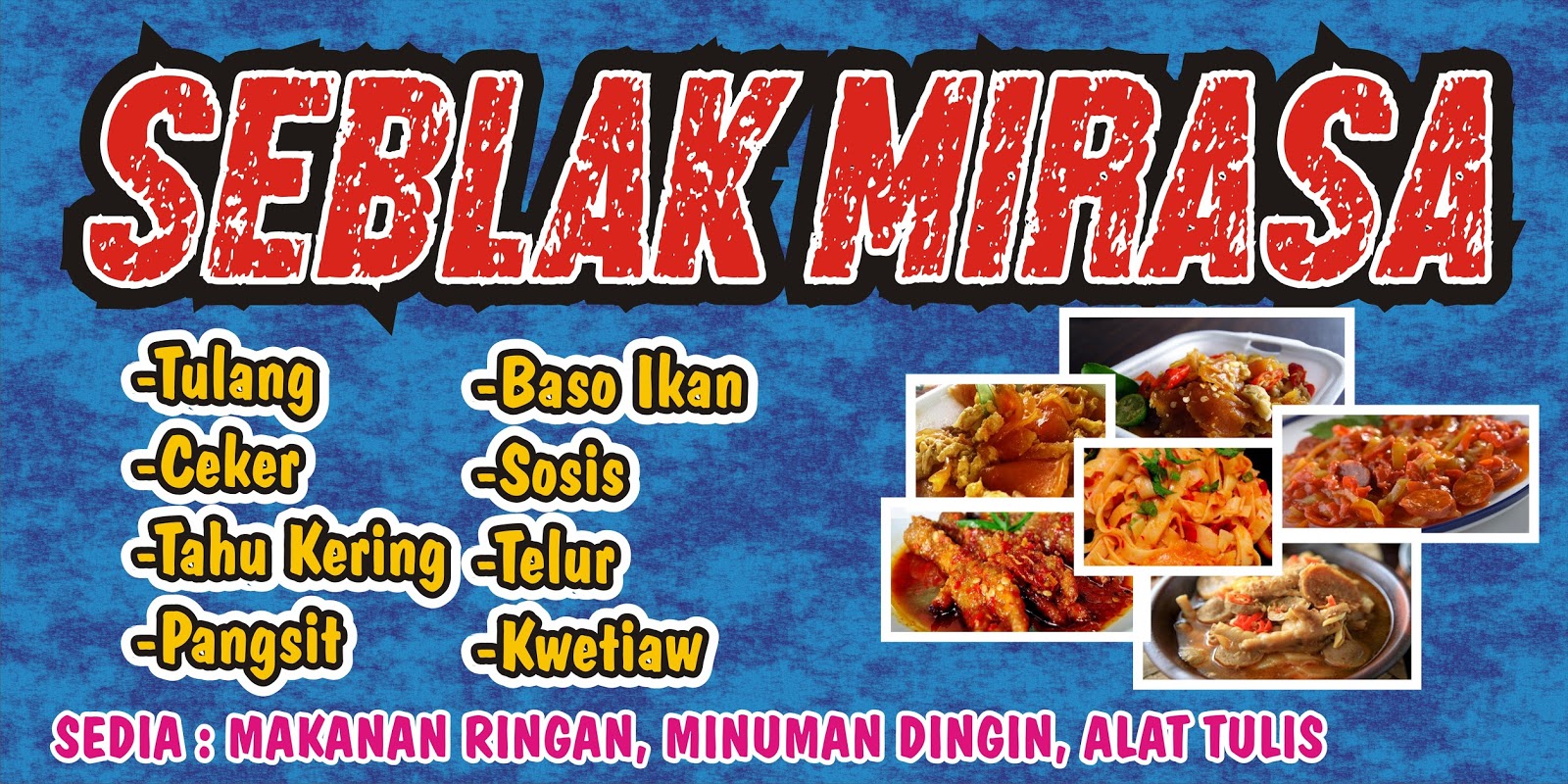 Download Contoh Banner Seblak.cdr - KARYAKU