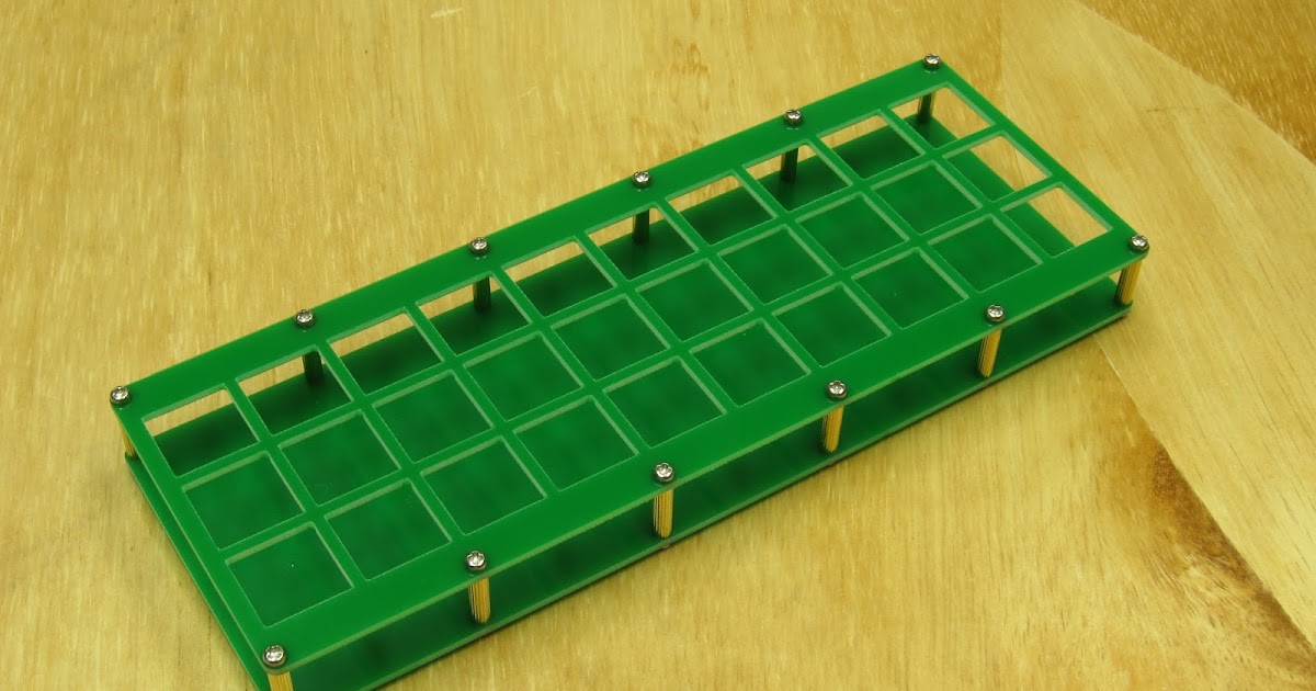 40% Keyboards: 16mm PCB plates