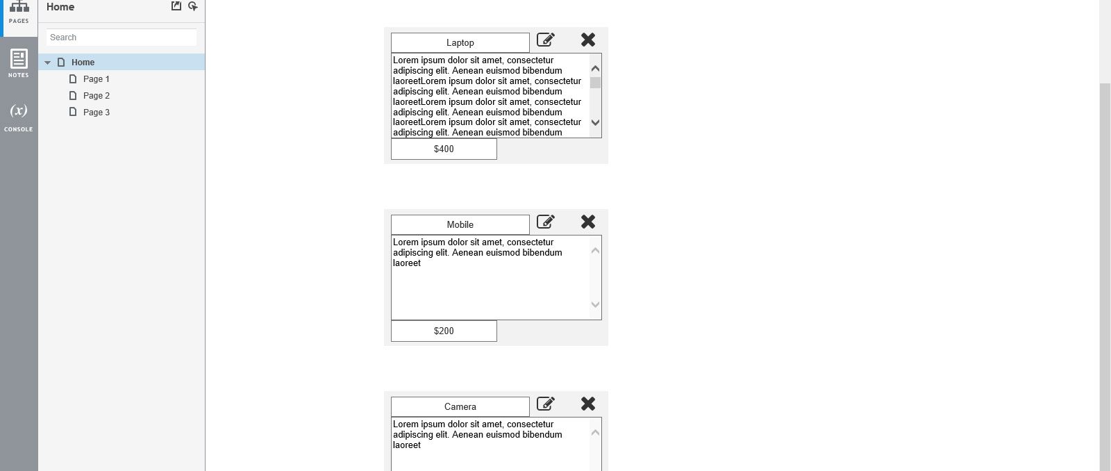 UI/UX Design: Edit,Update,Delete the Product