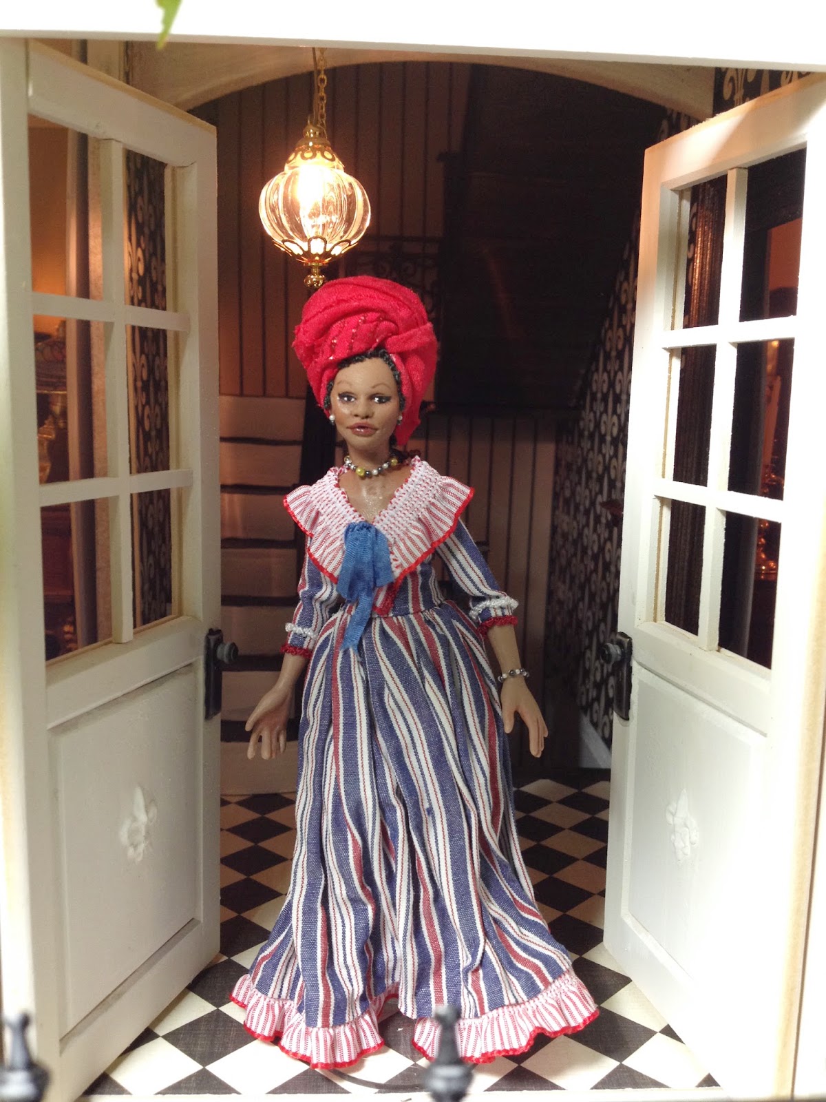 Jocelyn's Mountfield Dollhouse: MARIE LAVEAU The Voodoo Queen Doll by ...