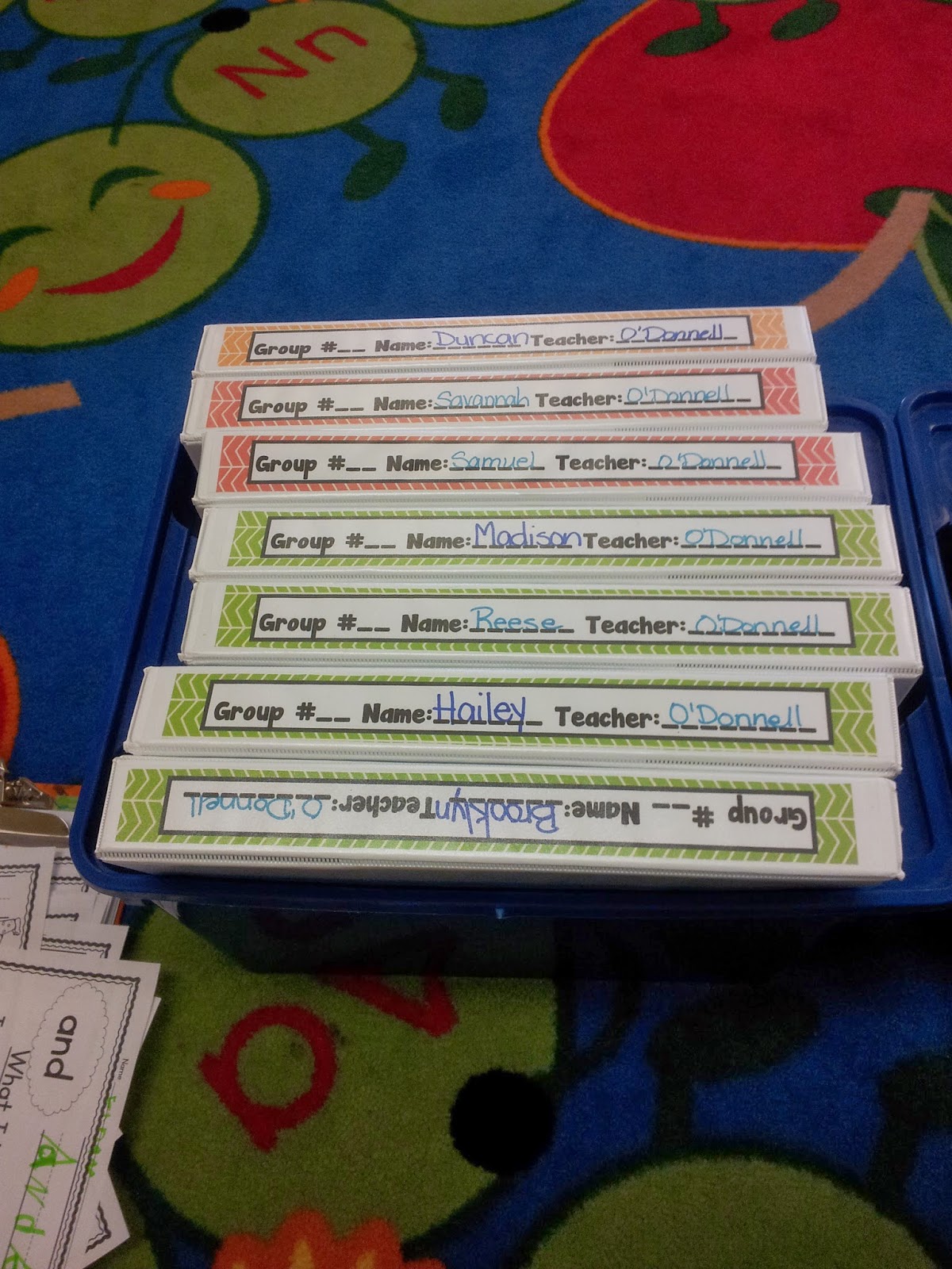 Individual Guided Reading Binders: How to Kick start your reading groups!