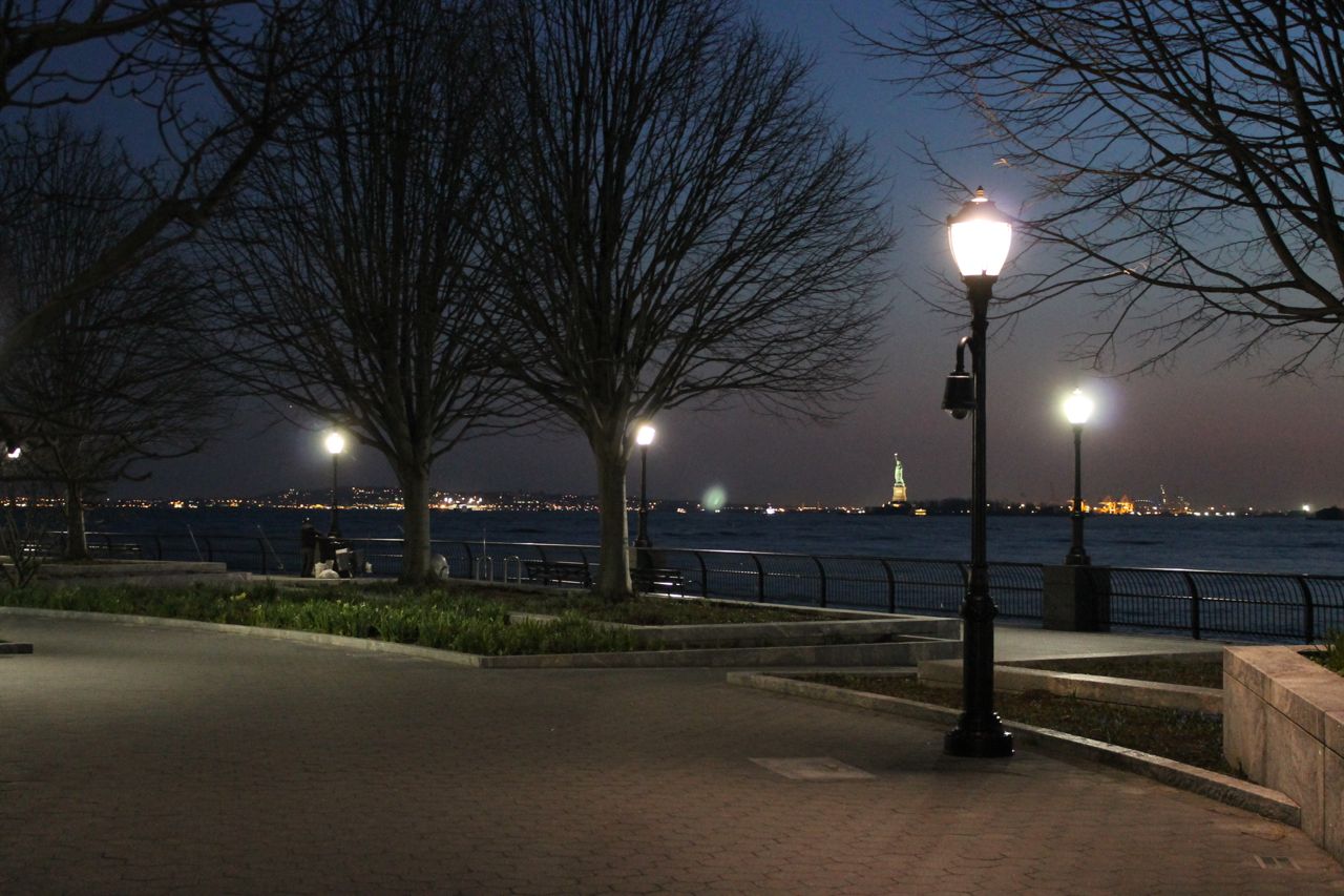 A Walk at Sunset from the South Village to the Battery Park Esplanade ...