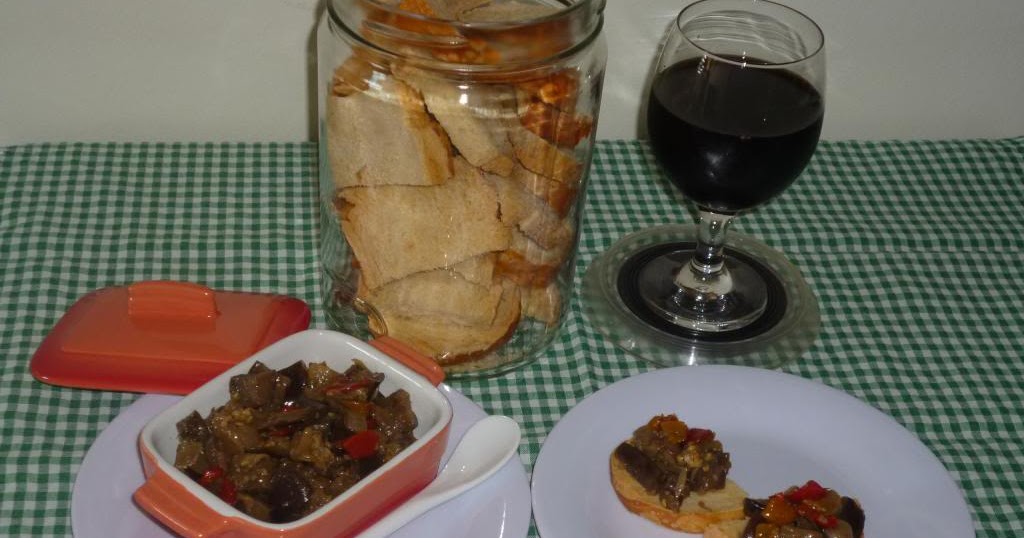 Delícias do Dia-a-Dia: CONSERVA DE BERINJELAS