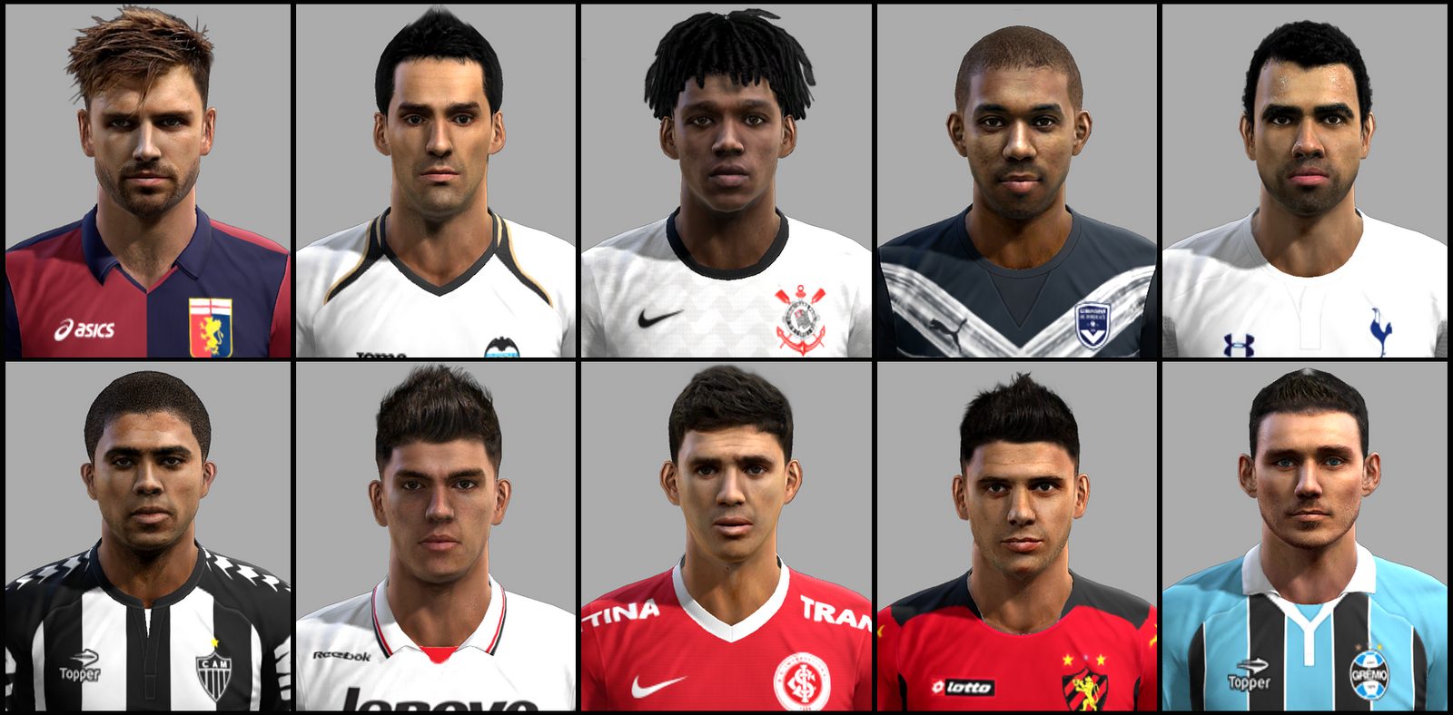 Download Faces Patch Pes 2012 free software - practiceutorrent
