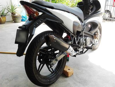 Modenas Ace 115: Modenas Ace 115 dalam warna biru