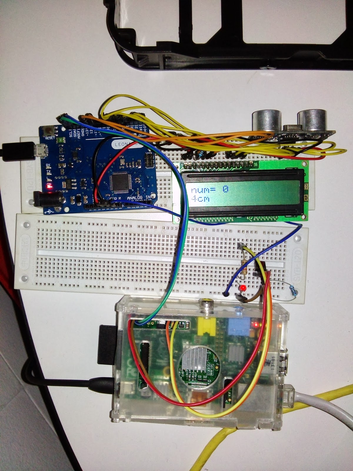 MicroControlando la WEB: Raspberry Pi y Arduino Ultrasonido por I2C "Tercera Parte"