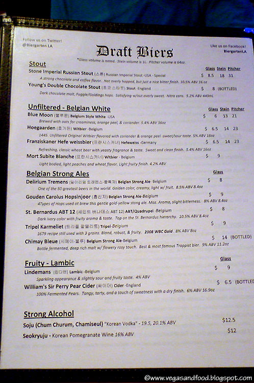 Biergarten - Koreatown (3) - Vegas and Food