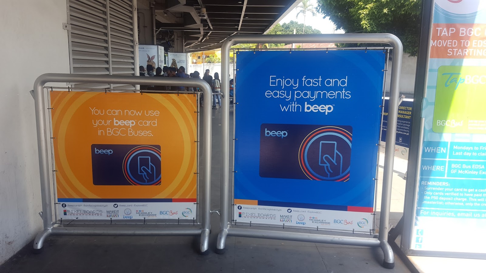 BGC Bus Now Accepts BEEP™ Cards