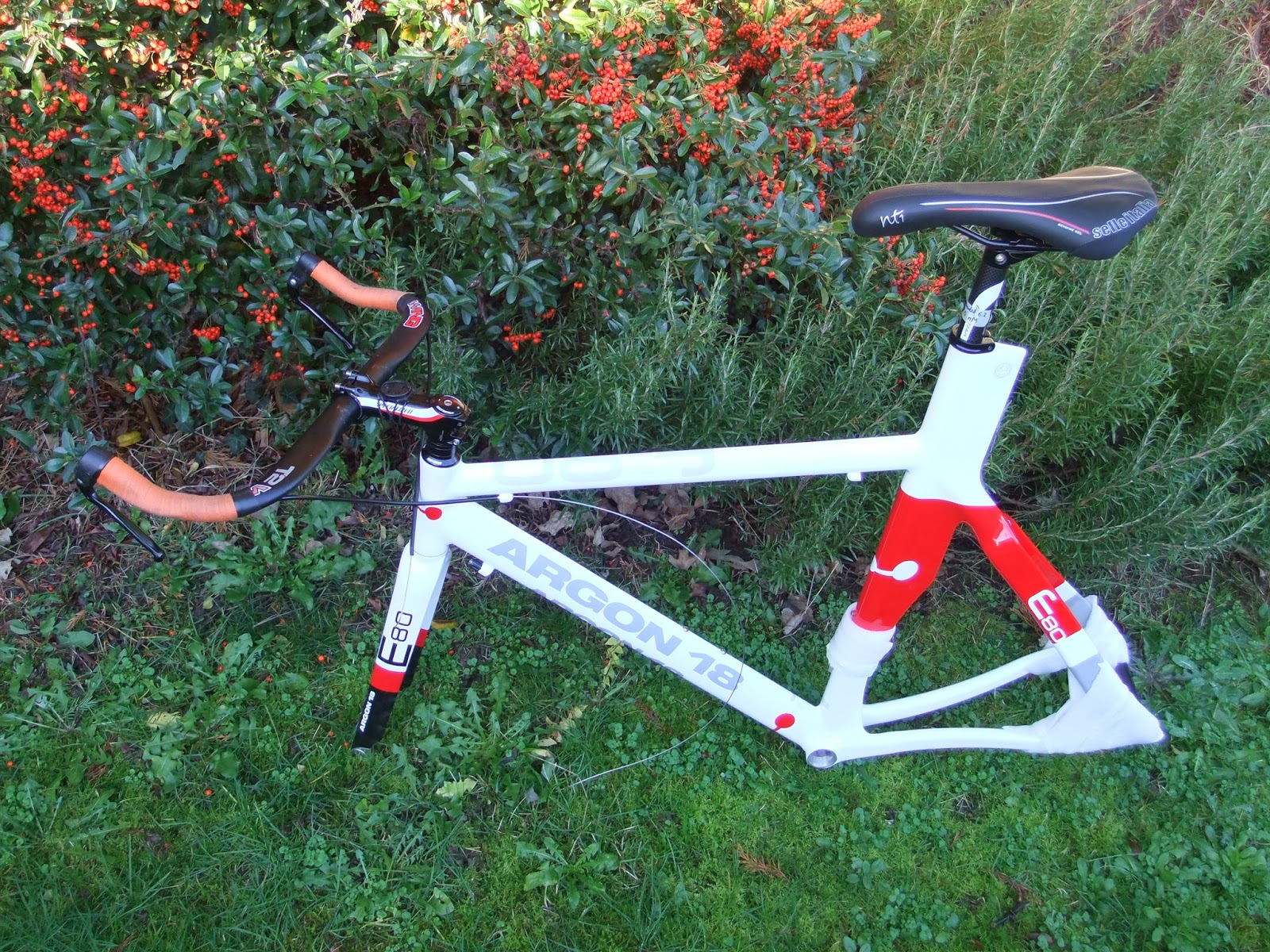 Chuck Glider's Bicycle Workshop: Argon 18 E-80 Build Log: Part 1