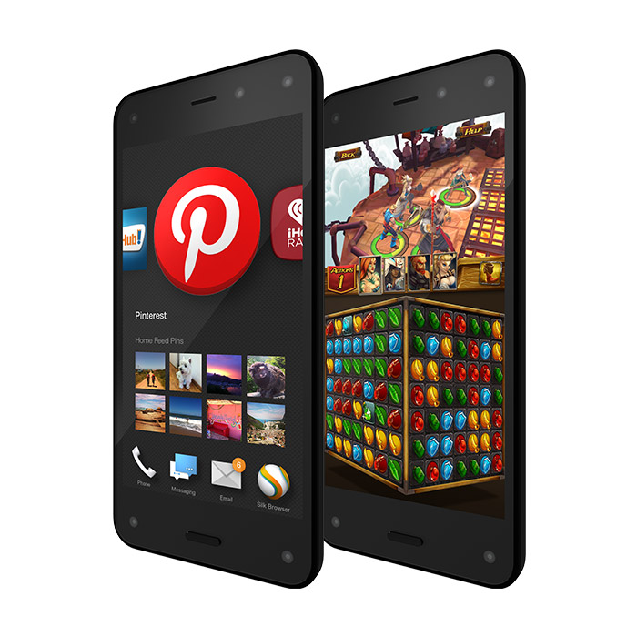 Amazon first ever smartphone, the Fire Phone with Dynamic 3D ...