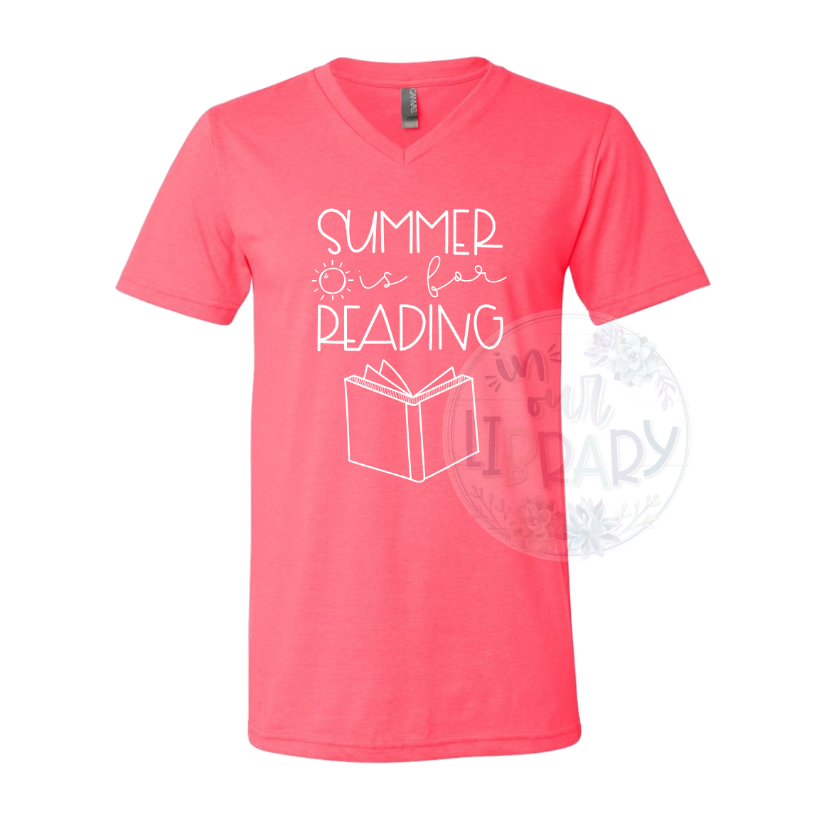 in our library: Summer is For Reading T-Shirt & Tank