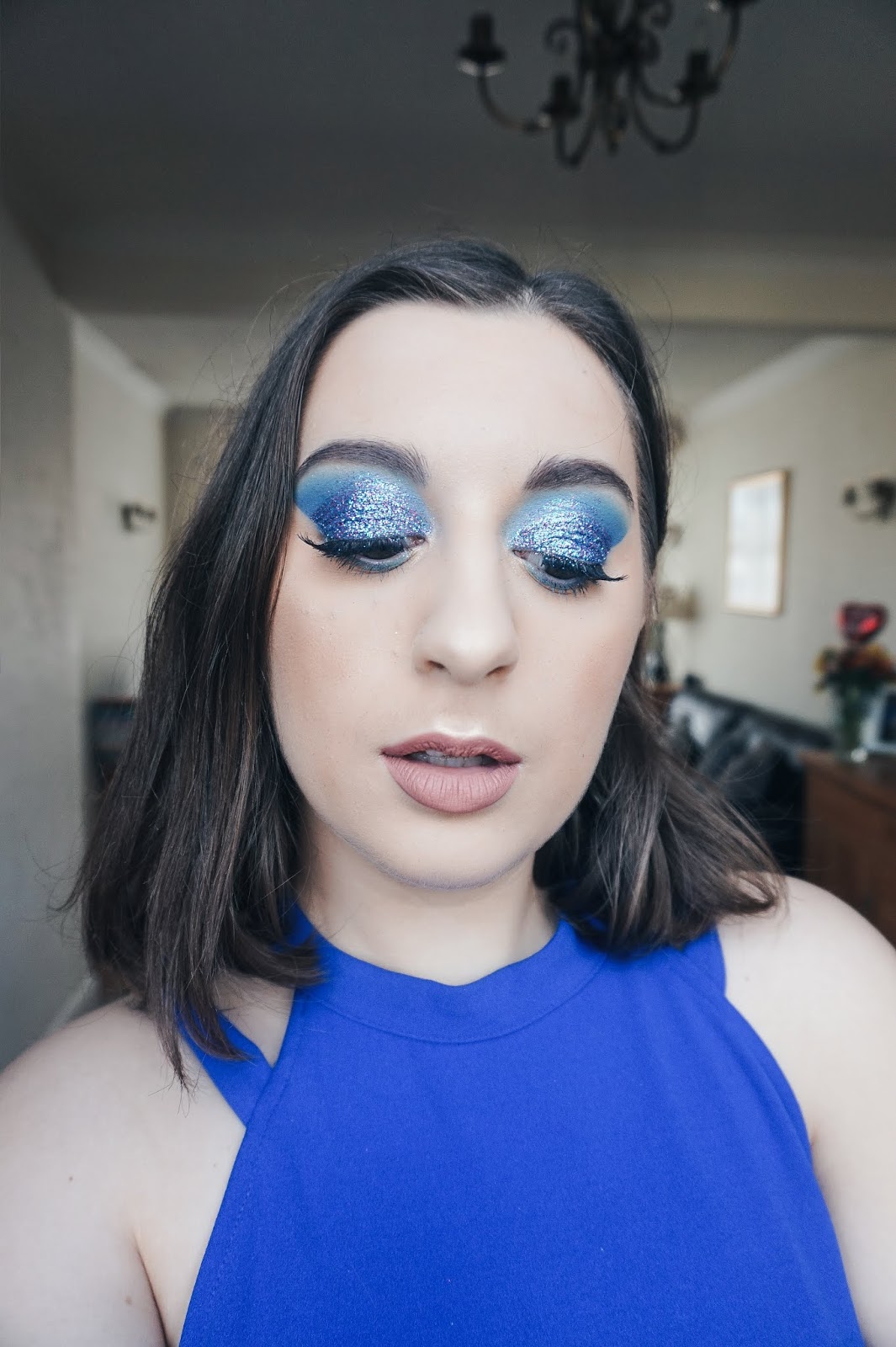 Blue Crush | Blue Indigo Glitter Eyeshadow | Not Vicarious