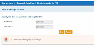 How to download PPF e-receipt from SBI online?