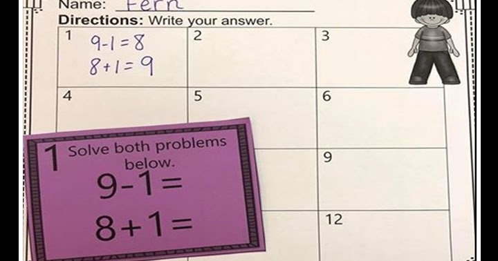Need Something Fun for Relating Addition and Subtraction? - Fern Smith ...