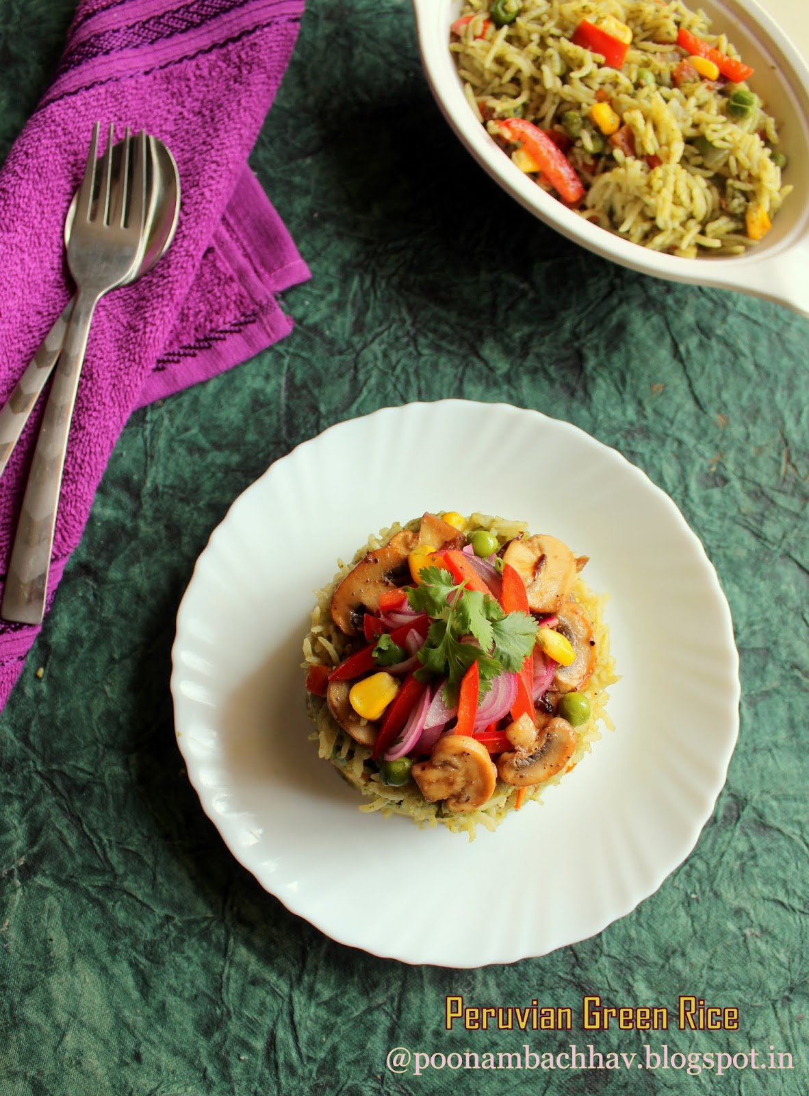 Annapurna: Peruvian Green Rice