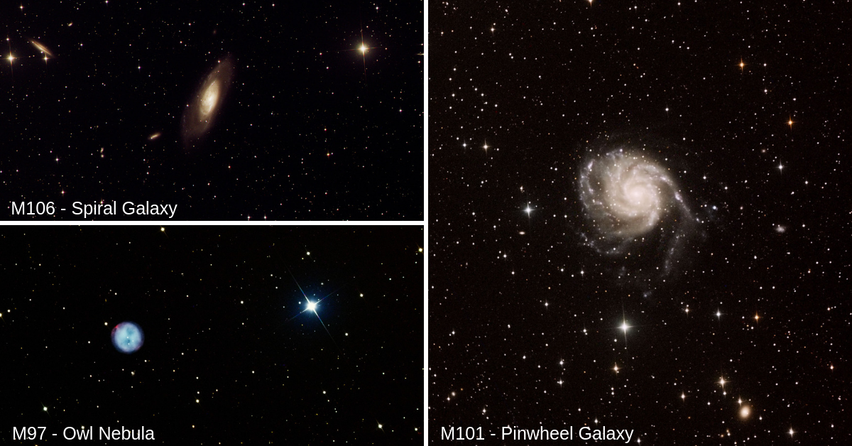 5th-Graders Image Spring Deep-Sky Objects