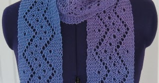 Simple Knits: Bolt of Lightning Scarf to Knit