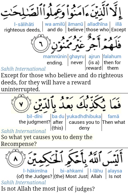 GRASP QURAN : Surah # 95 - At Tin