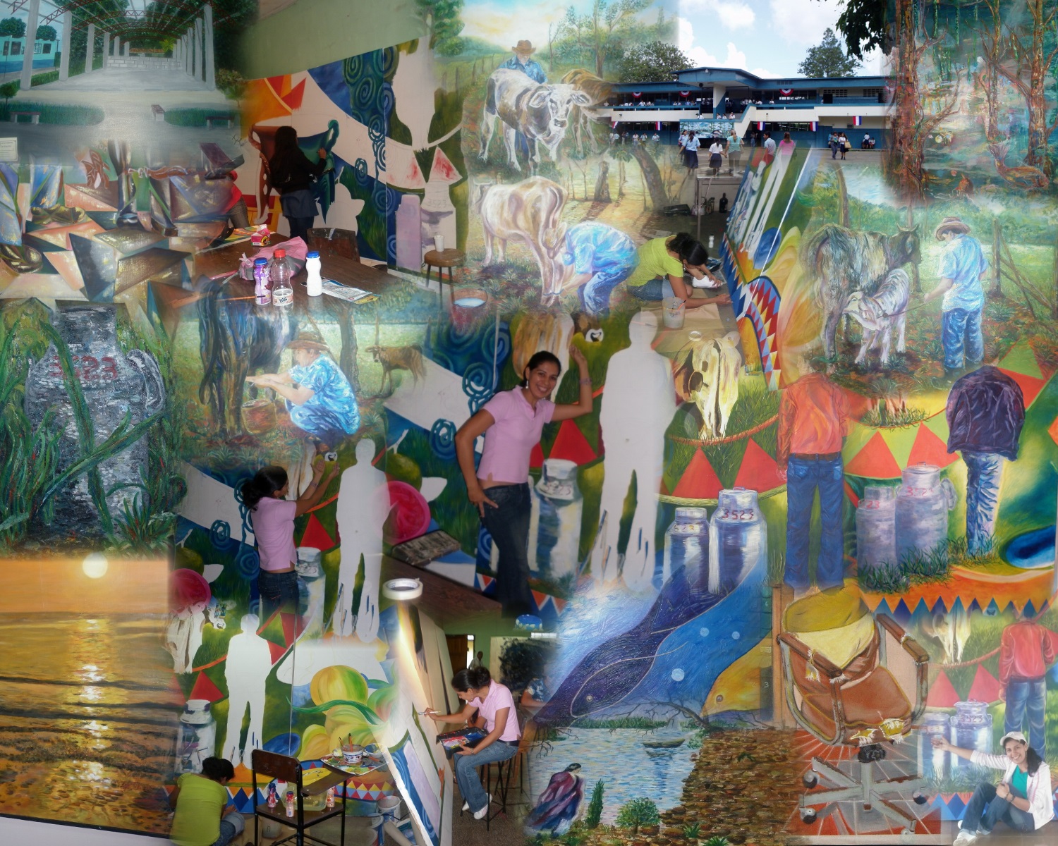 Disciplina de Didáctica : Auto collage De obras de arte.