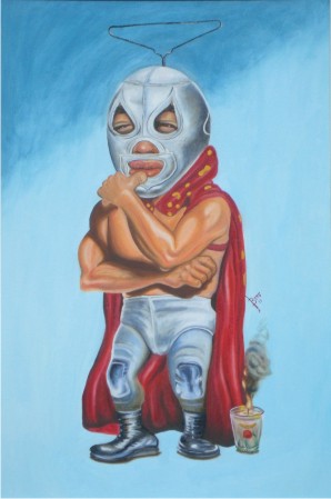 Beto y sus caricaturas: El Santo