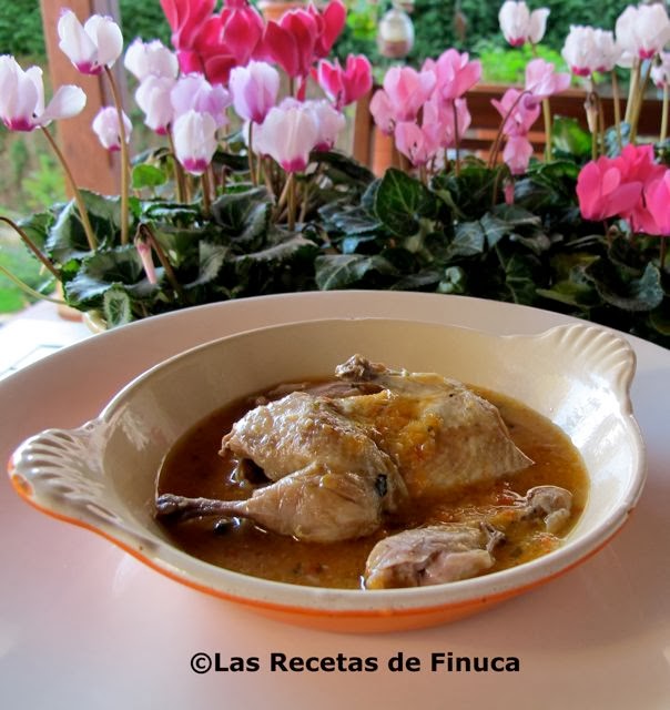 Las Recetas de Finuca: Codornices estofadas