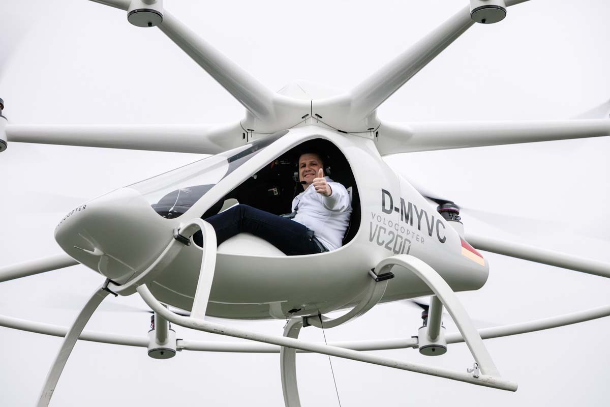 Tecnologia, Informação e Notícias: Volocopter consegue 30 milhões para ...