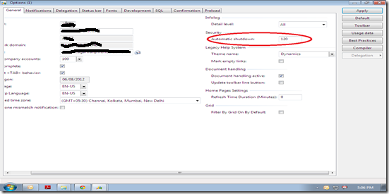 Microsoft Dynamics Axapta: How to Kill Session For Idle User in Axapta 2009 Microsoft Dynamics Axapta: How to Kill Session For Idle User in Axapta 2009