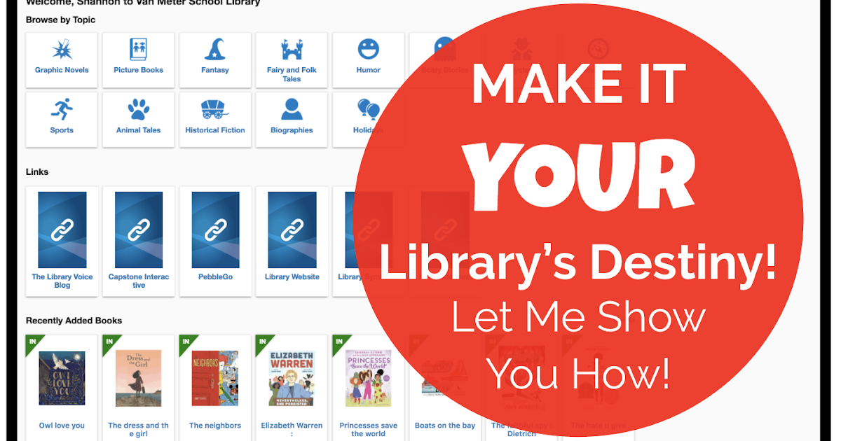 The Library Voice: Make It YOUR Library's Destiny This Year!
