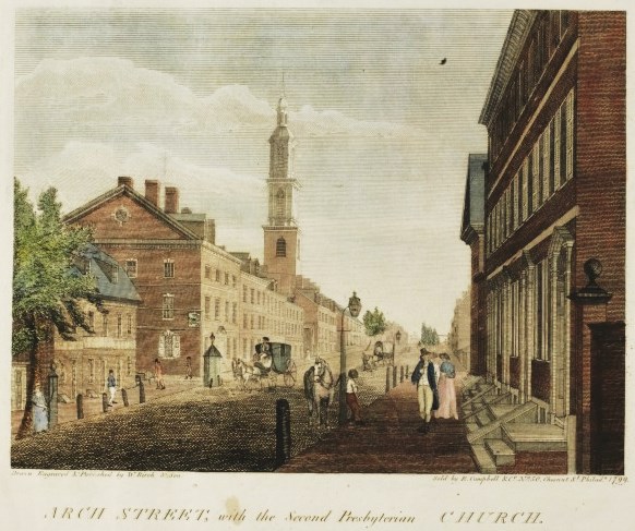 writersdolaundrytoos: 1800 City of Philadelphia by English artist ...