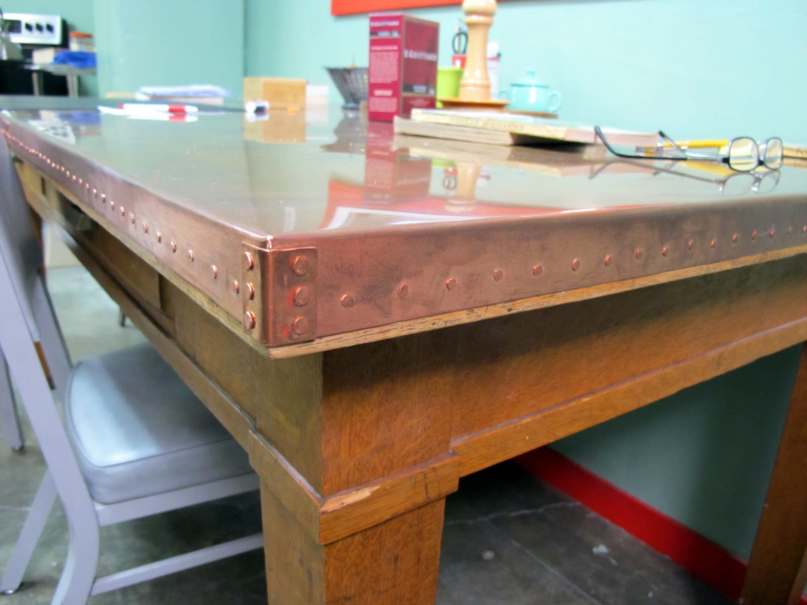 "Nothing Too Strong Ever Broke": Copper Table Face Lift