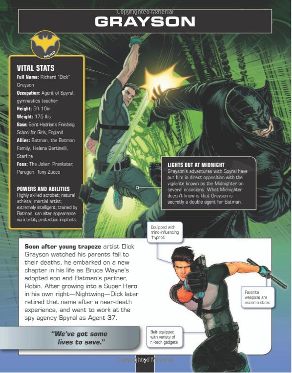 Batman Character Encyclopedia and Signing...