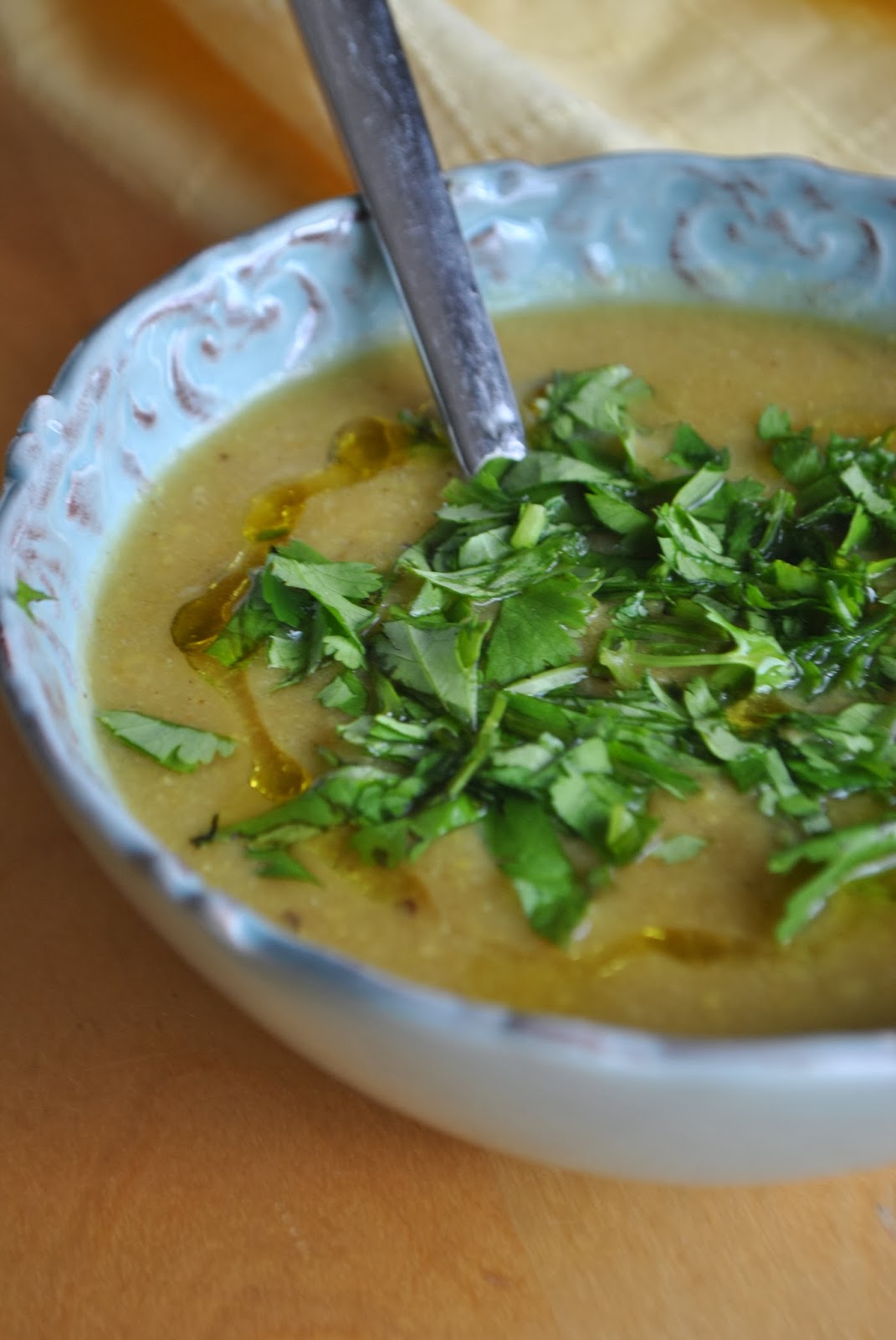 Lori's Lipsmacking Goodness: Moroccan Fava Bean Soup
