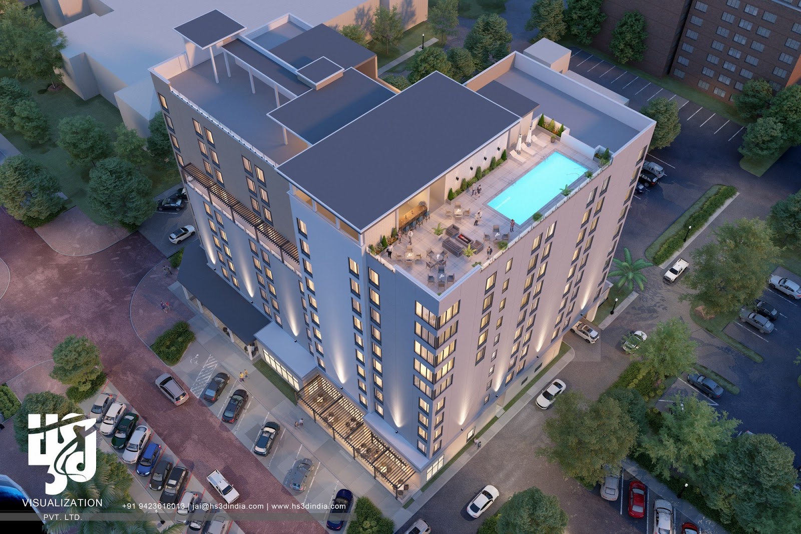 TOP 5 STAR HOTEL 3D RENDERINGS