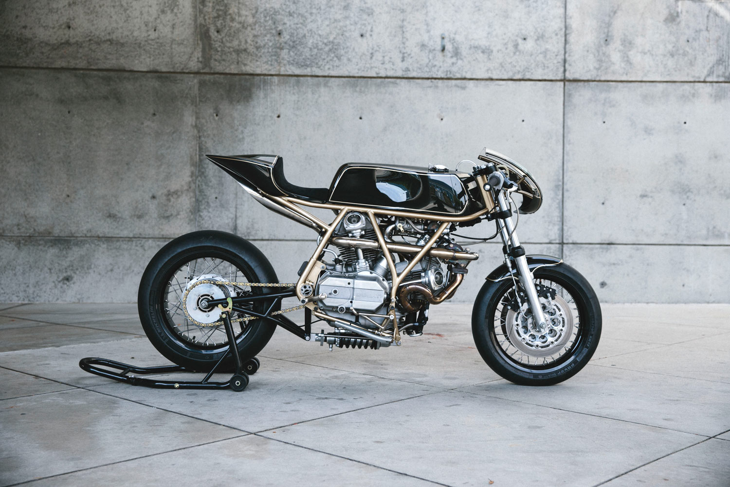 Turbo Ducati 860GT Racer | Hazan Motorworks - RocketGarage - Cafe Racer ...