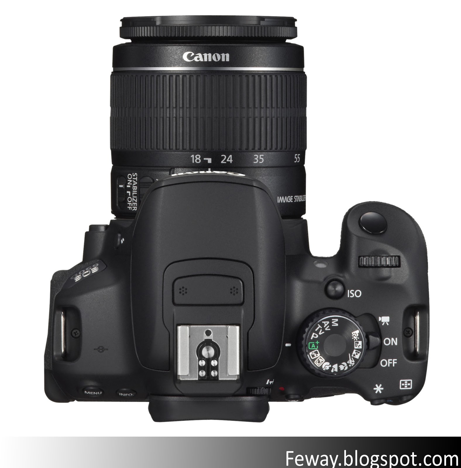 Specifications for Canon EOS 650D
