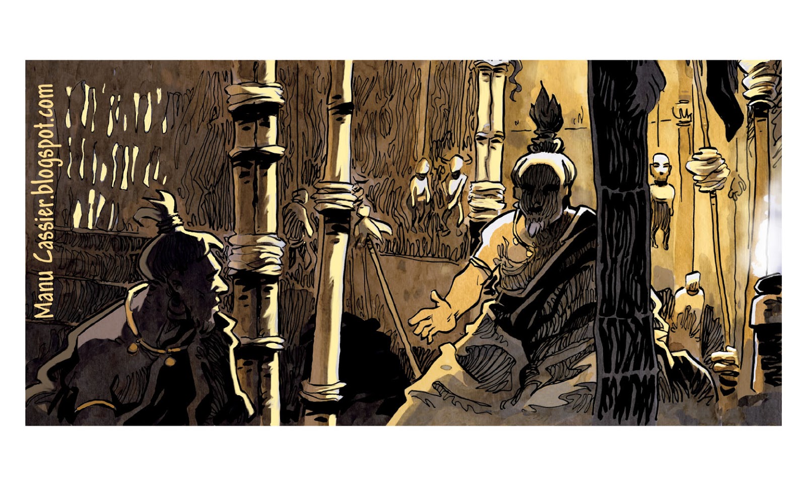 l'univers bd de manu cassier: Case BD