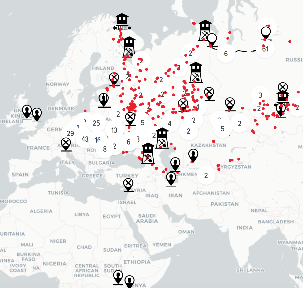 Map of the Week: Gulag Online